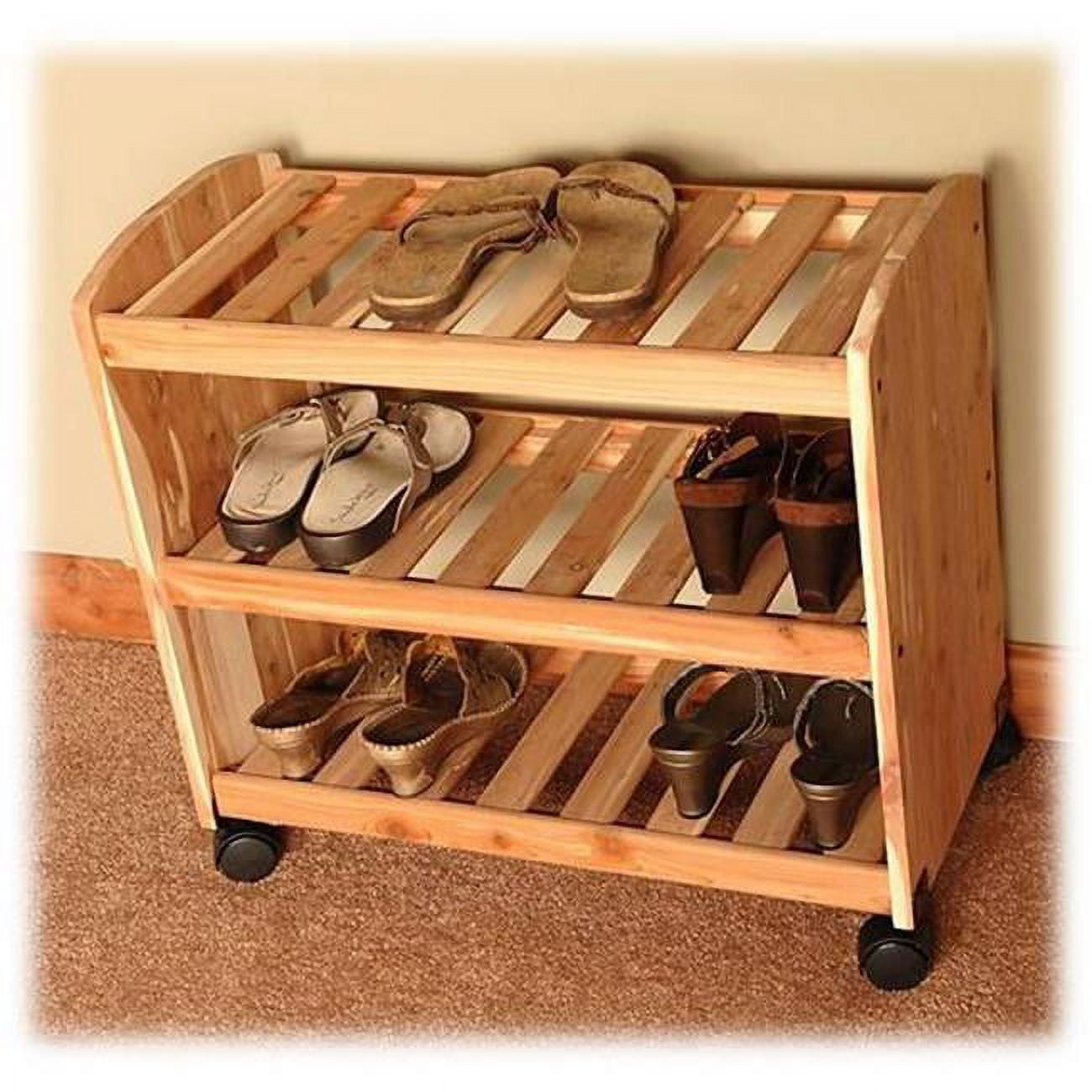 Northern Kentucky Cedar DSR3T24 Aromatic Red Cedar 24 in. Deluxe Shoe ...