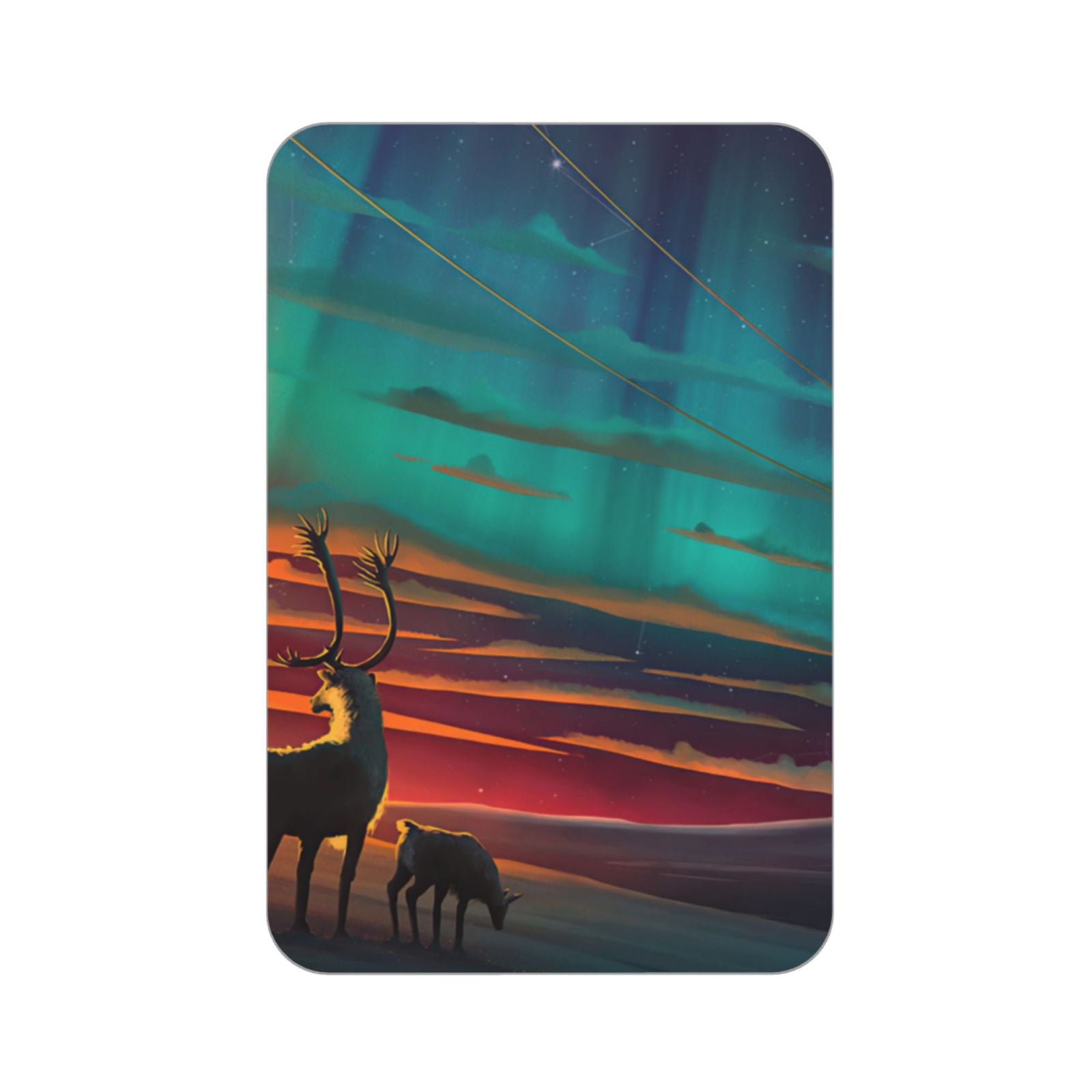 Northern Lights Acrylic Fridge Magnets Decorative Refrigerator Magnets ...