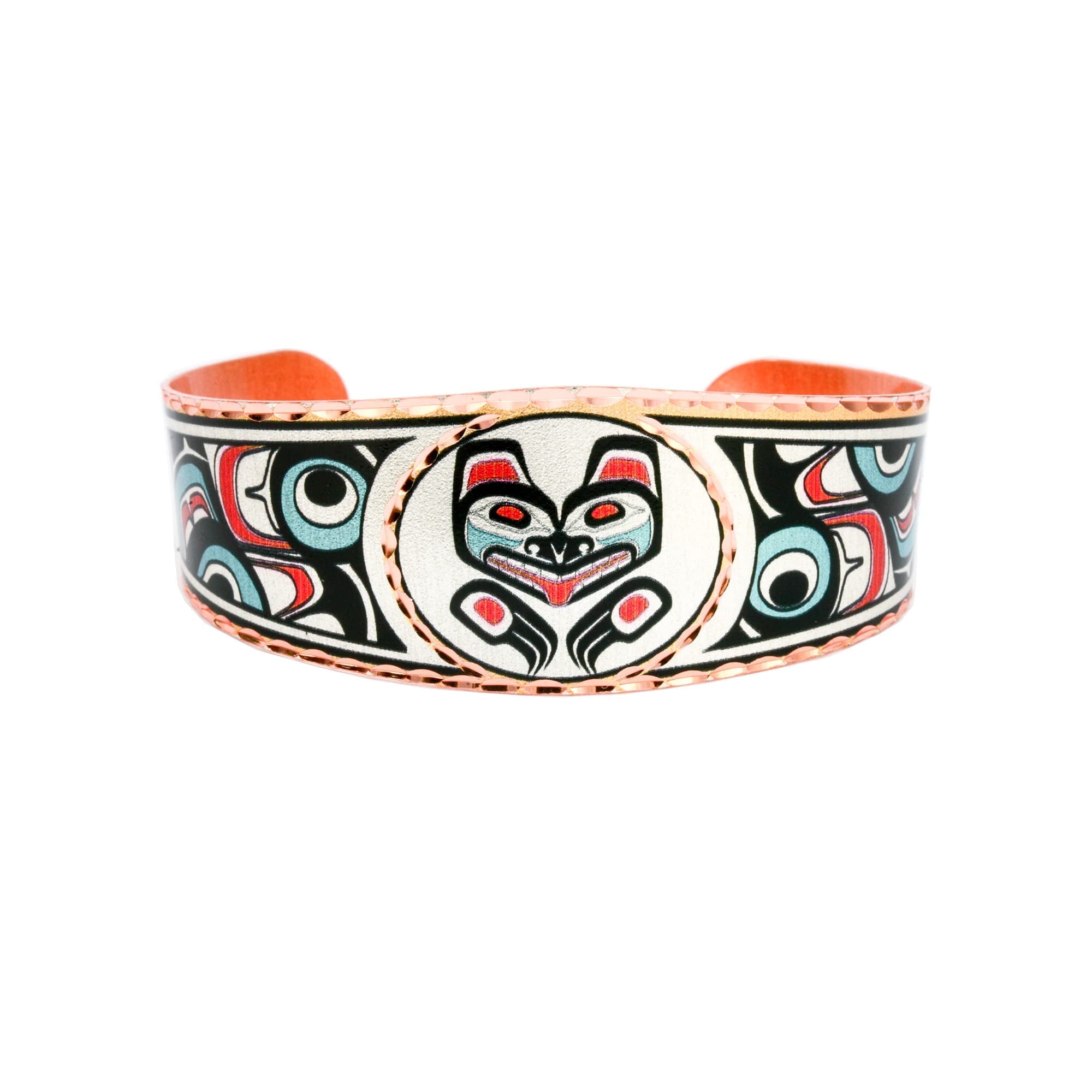 FRONT LINE JEWELRY Alaska Native Wolf Bracelet, Handmade Wolf Totem ...