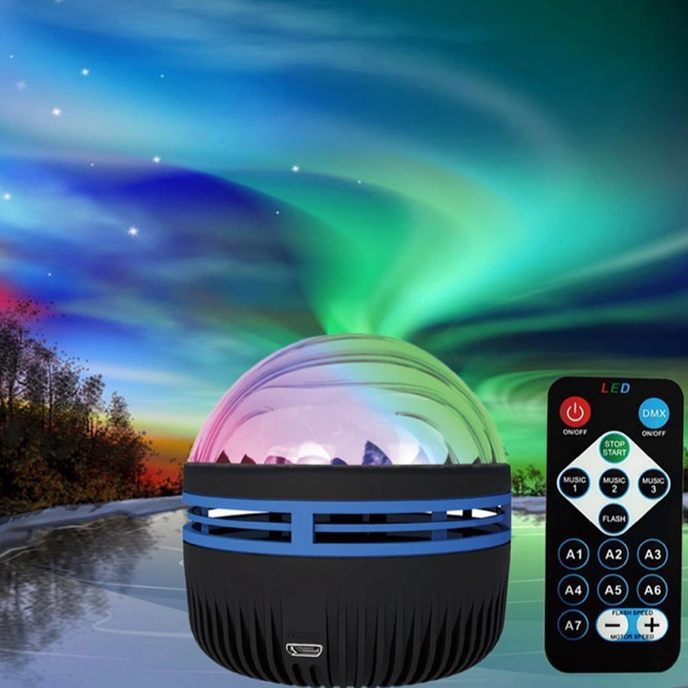 Northern Lights Galaxy Projection Night Light, Rechargeable - Walmart.com