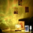Northern Lights Projector, 16-Color Galaxy Night Light with Ocean Wave ...