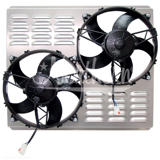 Northern Radiator Dual 11 Inch Electric Fan - Walmart.com