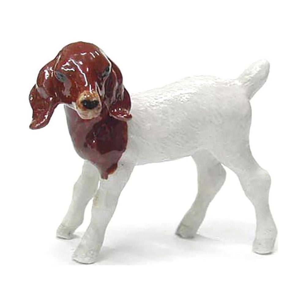 Northern Rose Boer Goat Kid Animal Hand-painted - Home Decor Animal ...