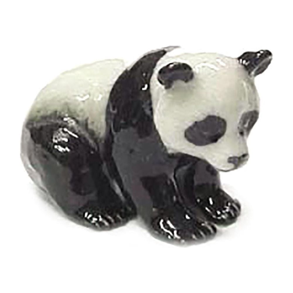 Northern Rose Black and White Panda Cub Animal - Hand-painted Home ...