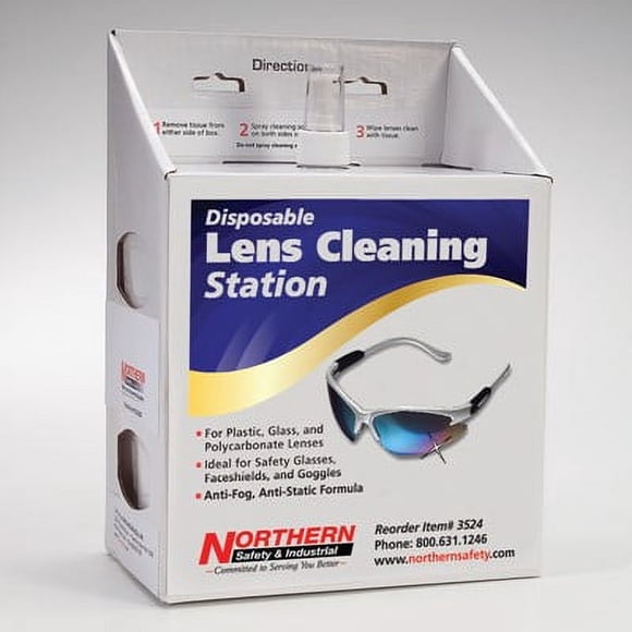 Safety Glass Cleaning Station