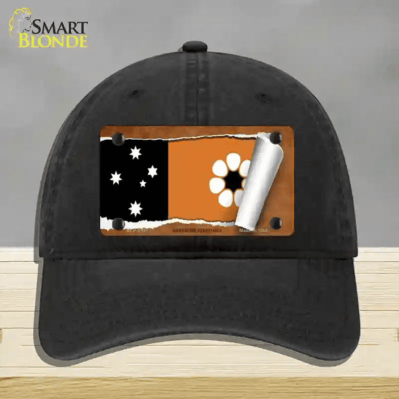 Northern Territory Flag Scroll Novelty License Plate Hat Unconstructed ...