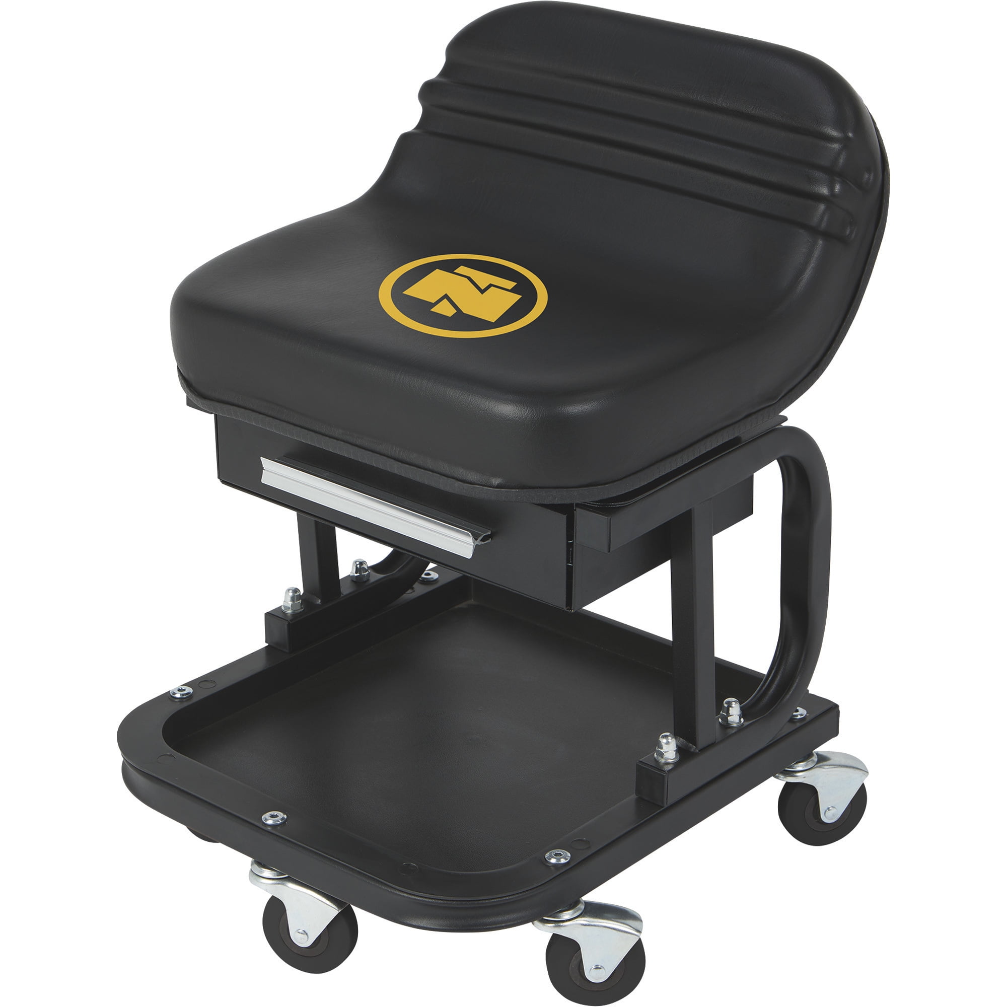 Northern Tool + Equipment Mechanic's Roller Seat with Built-In Storage ...