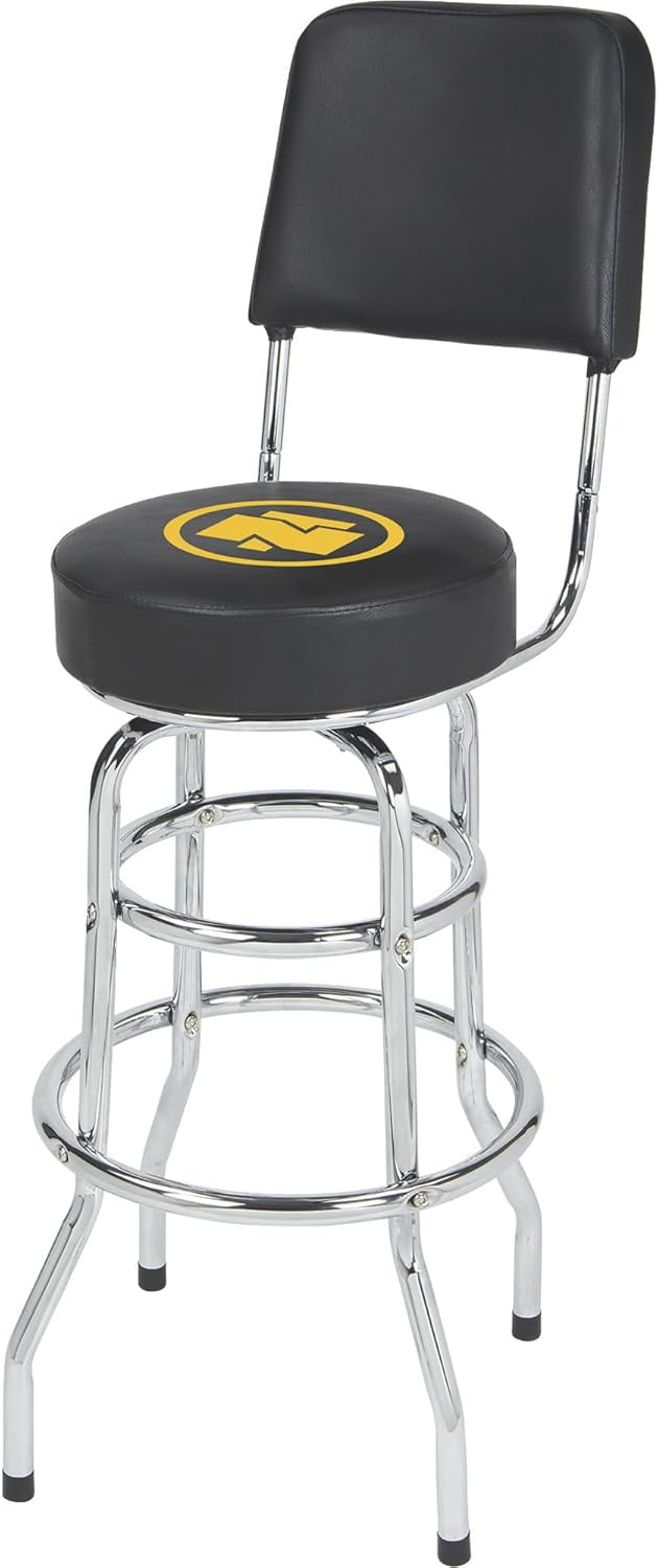 Northern Tool Shop Stool with Backrest, 300-Lb. Capacity - Walmart.com