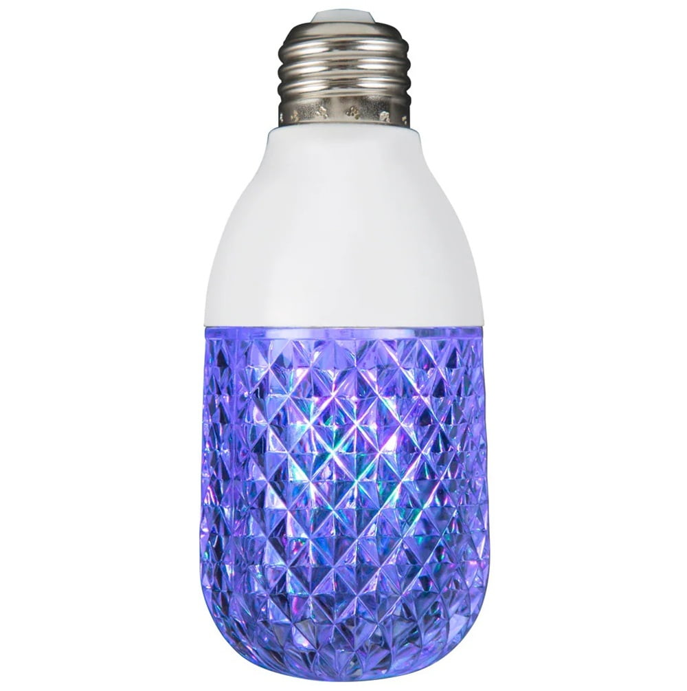 Northern Sky Indoor Multicolor LED Edison Light Bulb, Diamond Sparkle ...