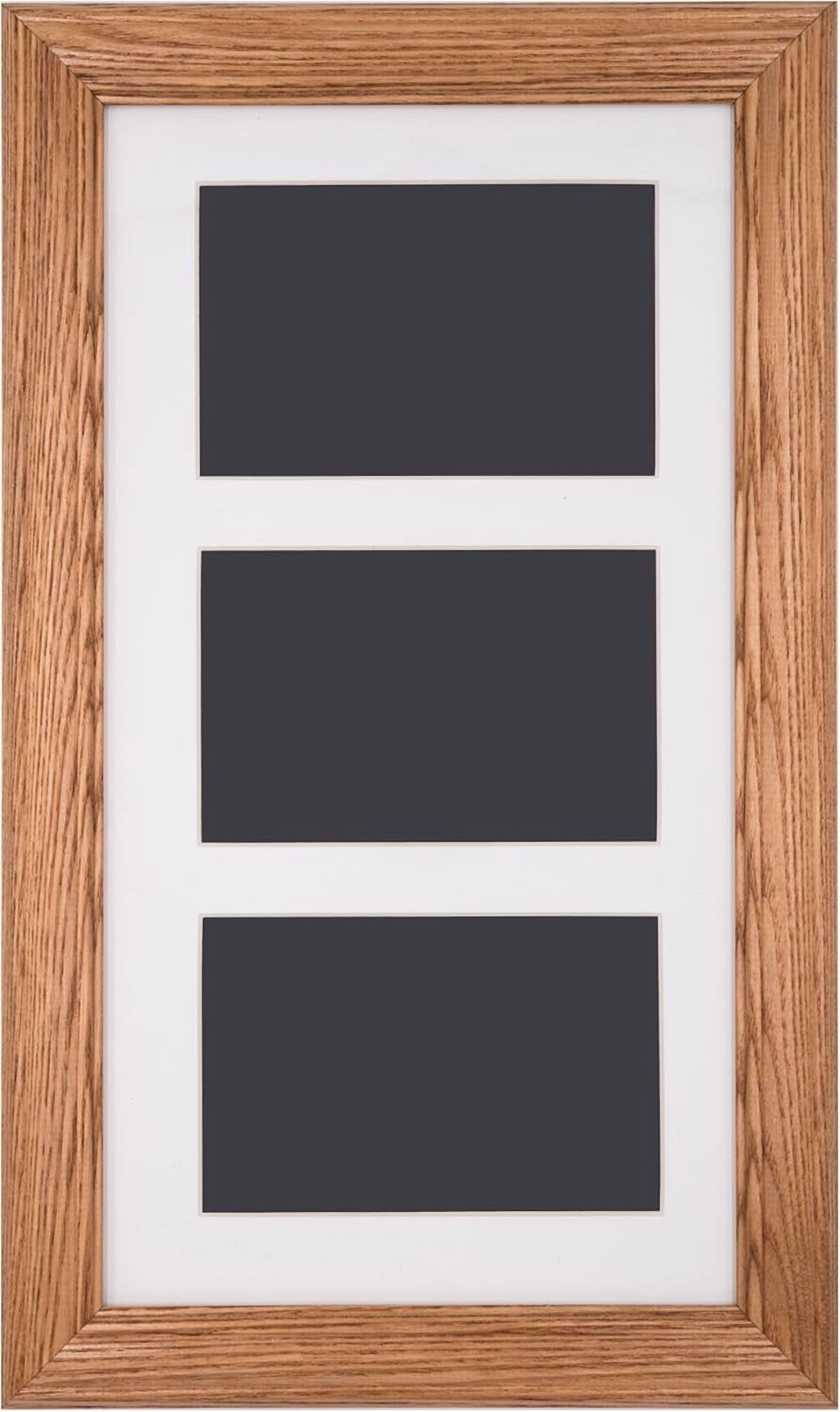 NorthernPromotionsLLC 8x15 Collage Picture Frame | Fits three 3.5 x 5.5 ...