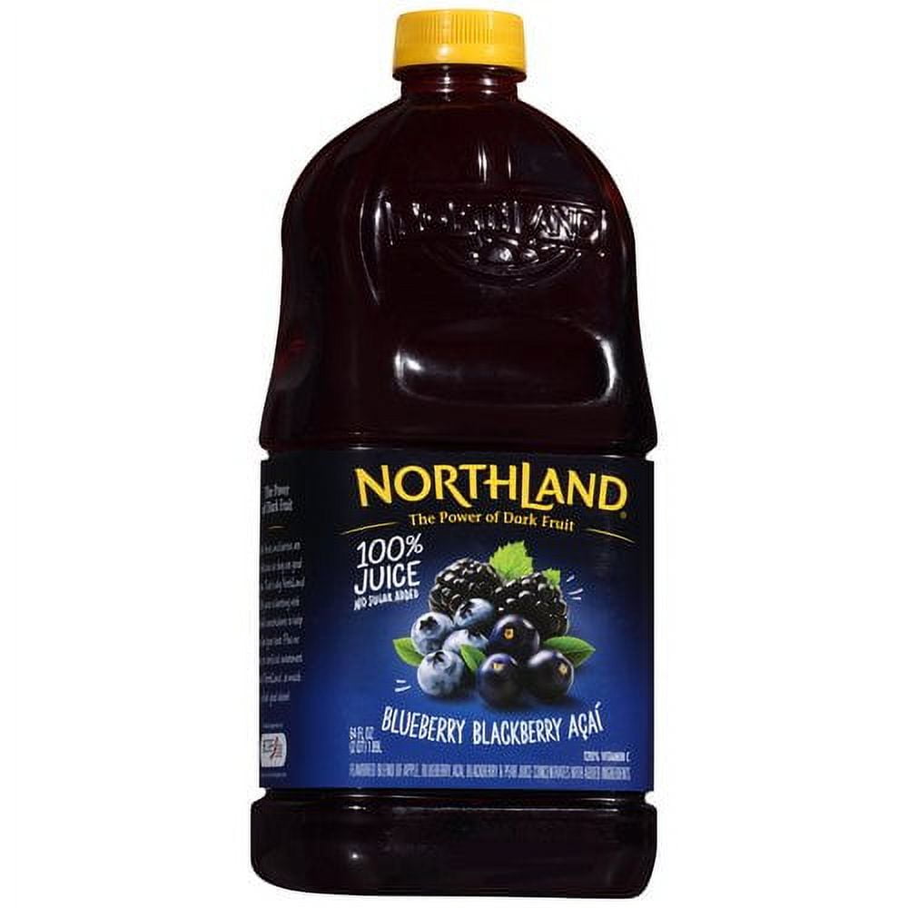 Northland 100% Blueberry Blackberry Acai Juice, 64 Fl. Oz. - Walmart.com