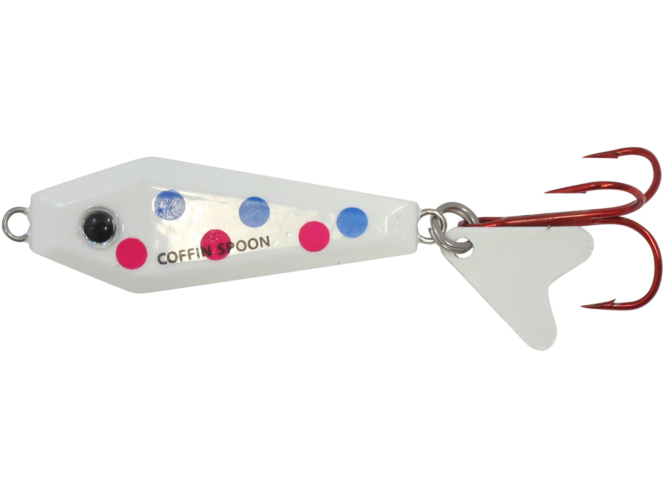 Northland Fishing Tackle Buck-Shot Coffin Spoon, 1/8 oz, 1 Per Card ...