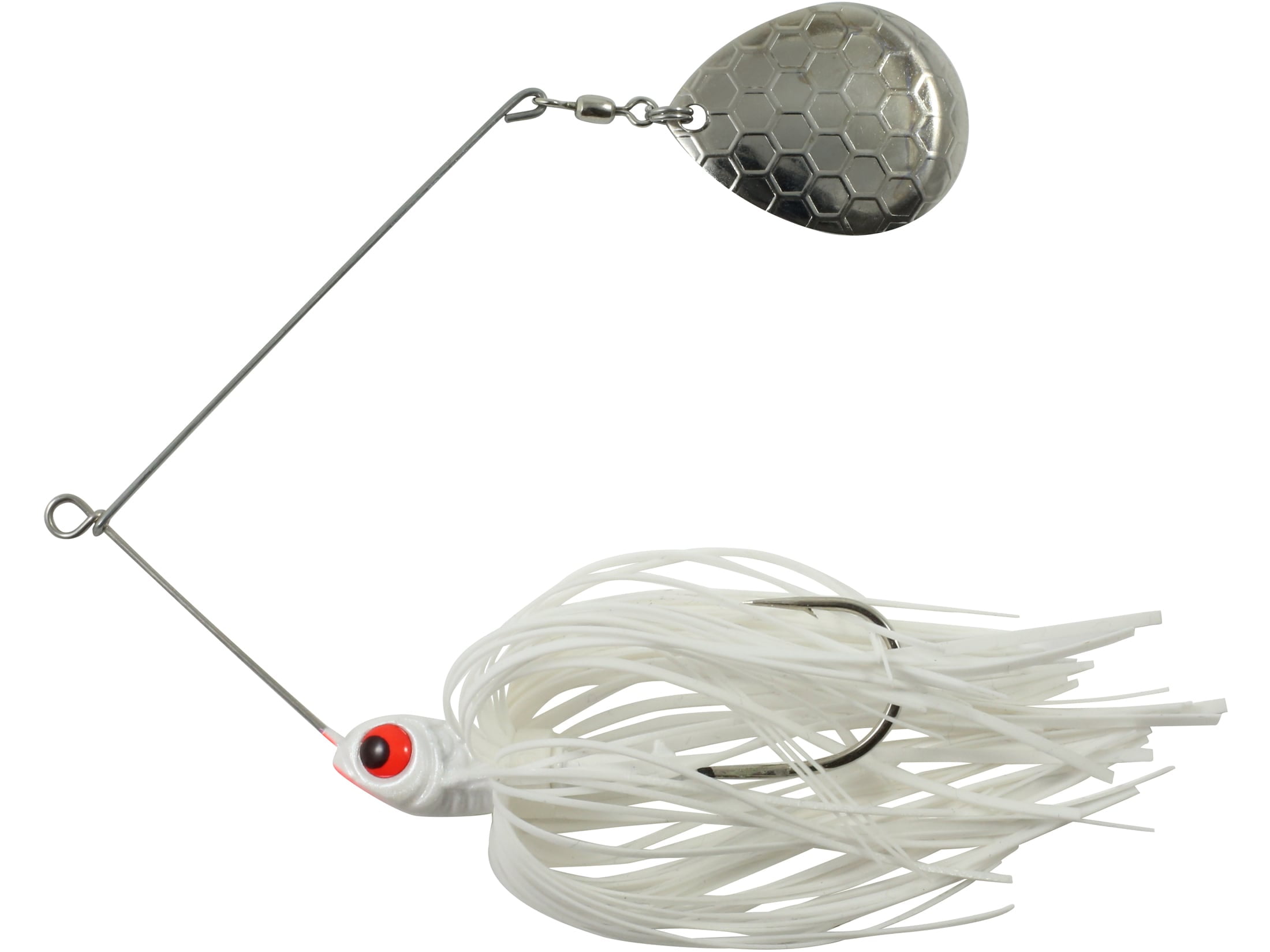 Northland Reed-Runner Classic Single Colorado Spinnerbait 1/4oz White ...
