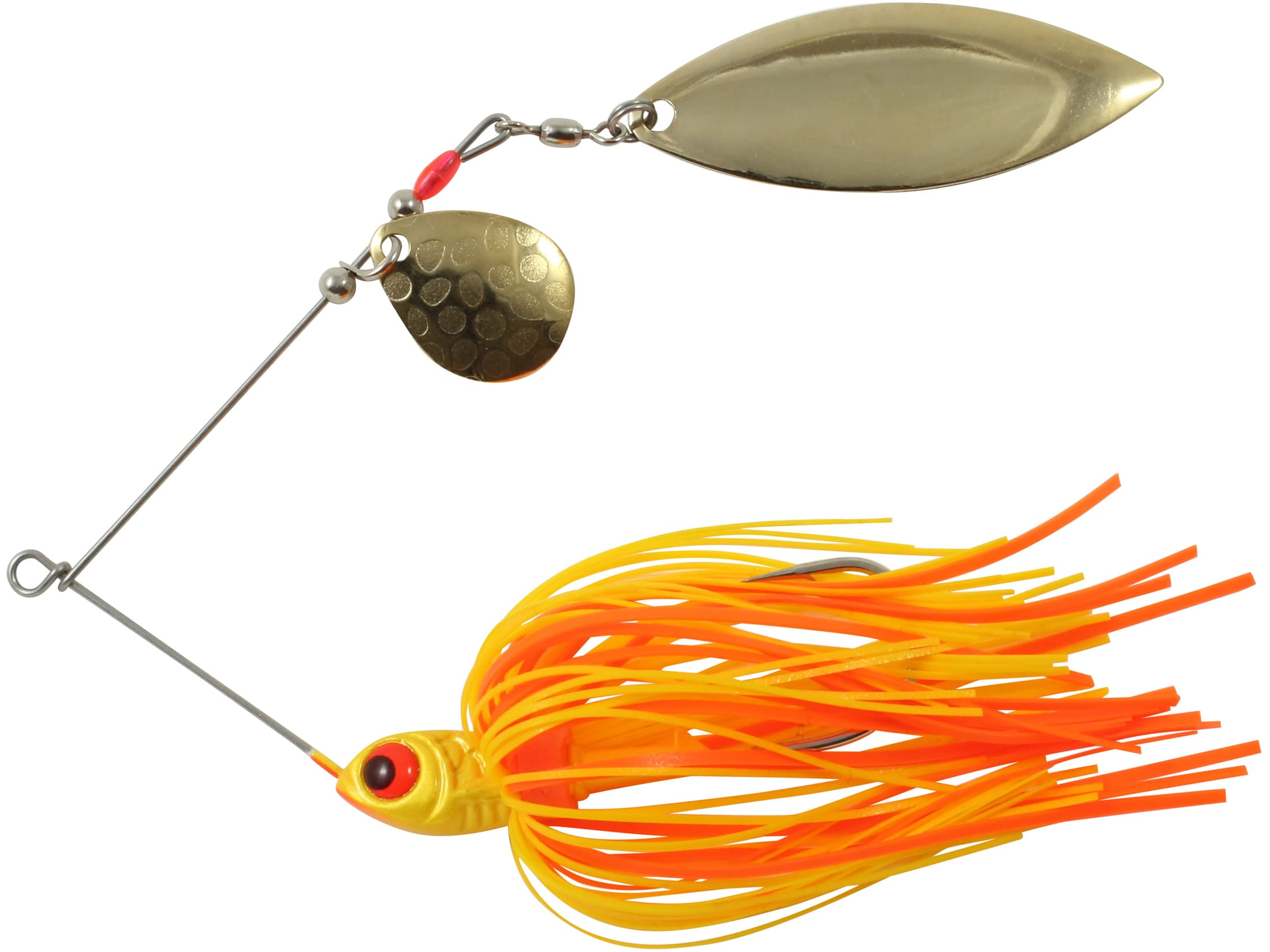 Northland Reed-Runner Classic Tandem Spinnerbait 3/8oz Pumpkin Nickel ...