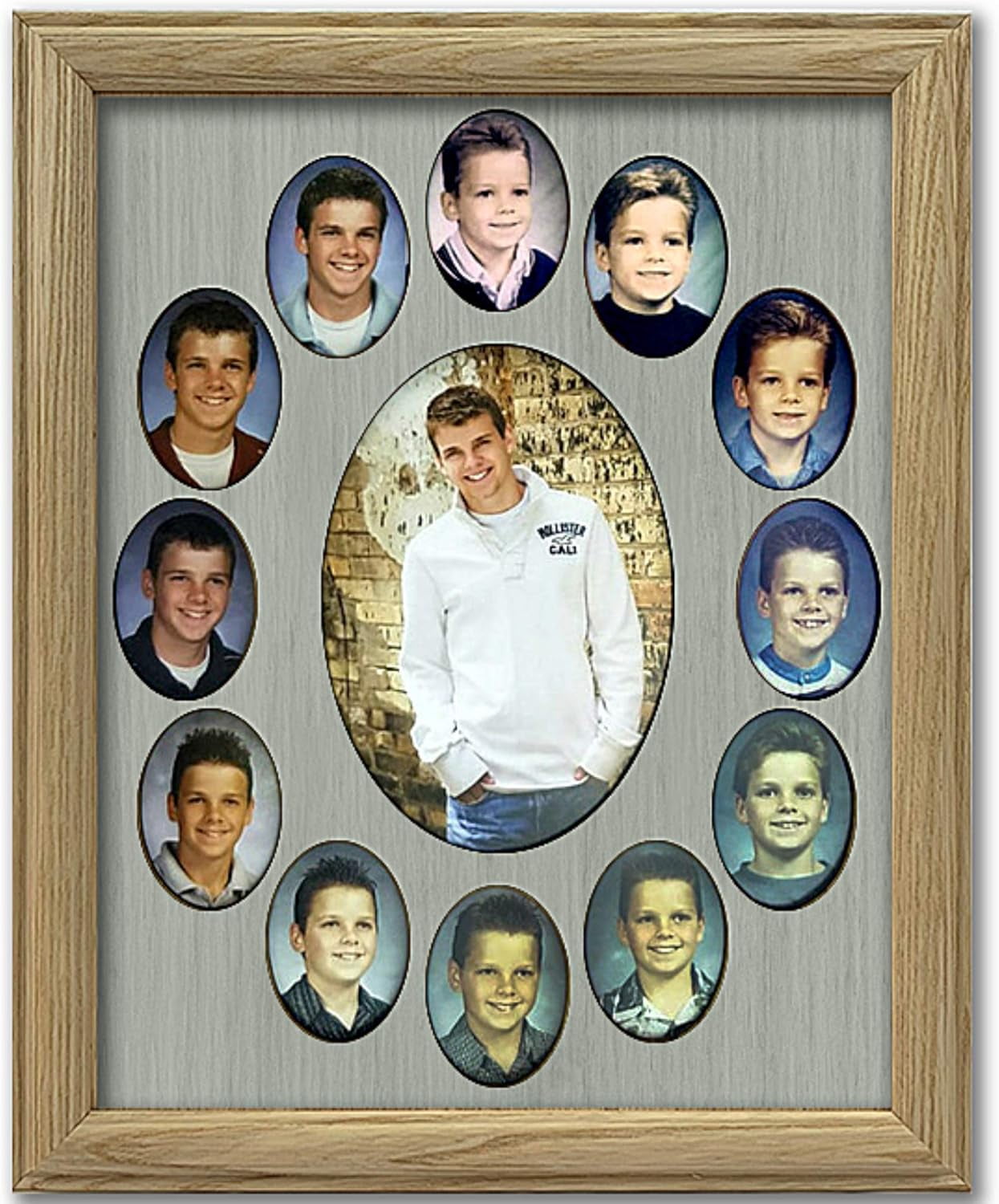 Northland School Years Picture Frame K-12 | Classic Oval Collage ...