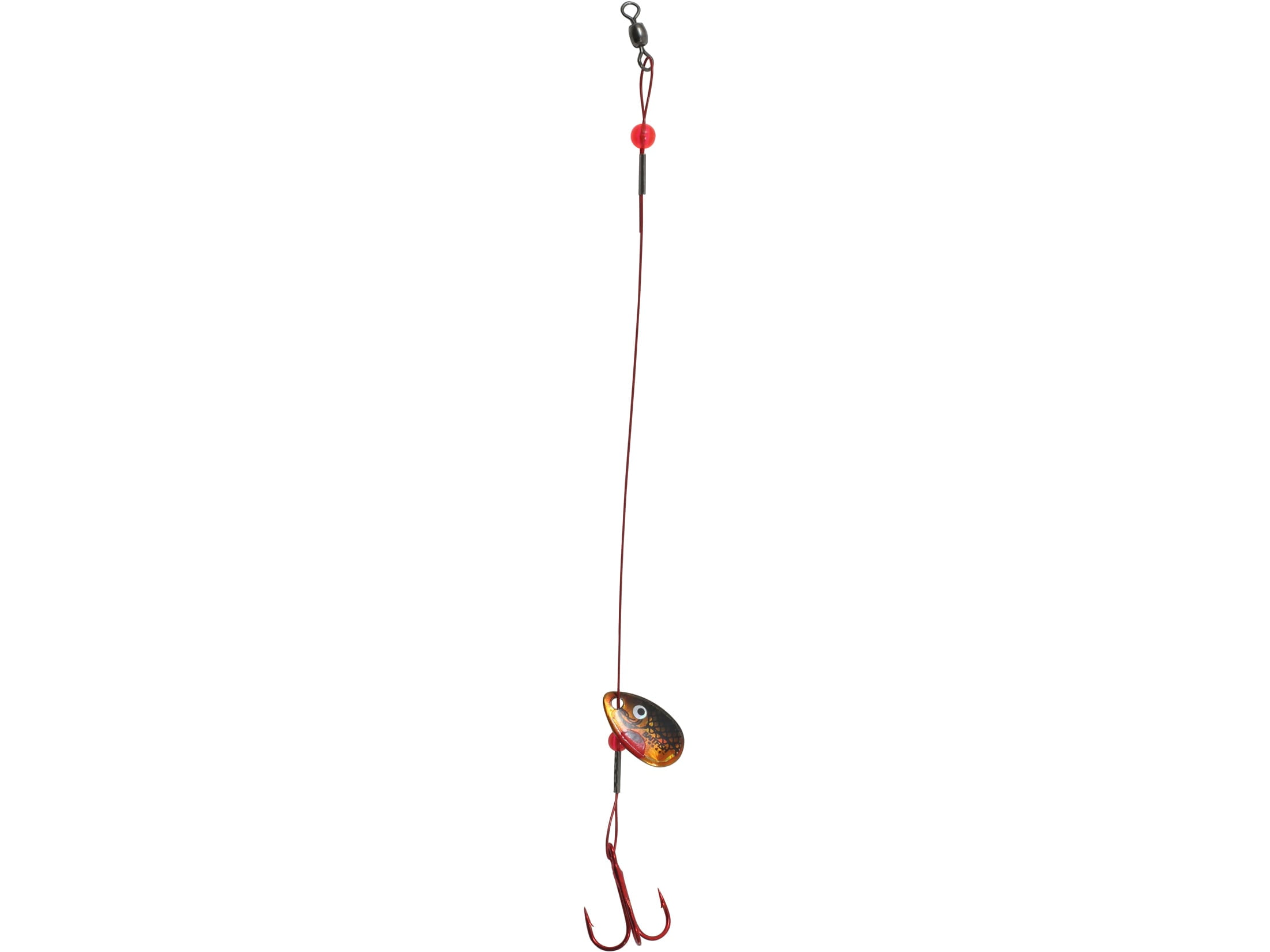 Northland Single Wire Predator Rig #6 Gold Shiner - Walmart.com