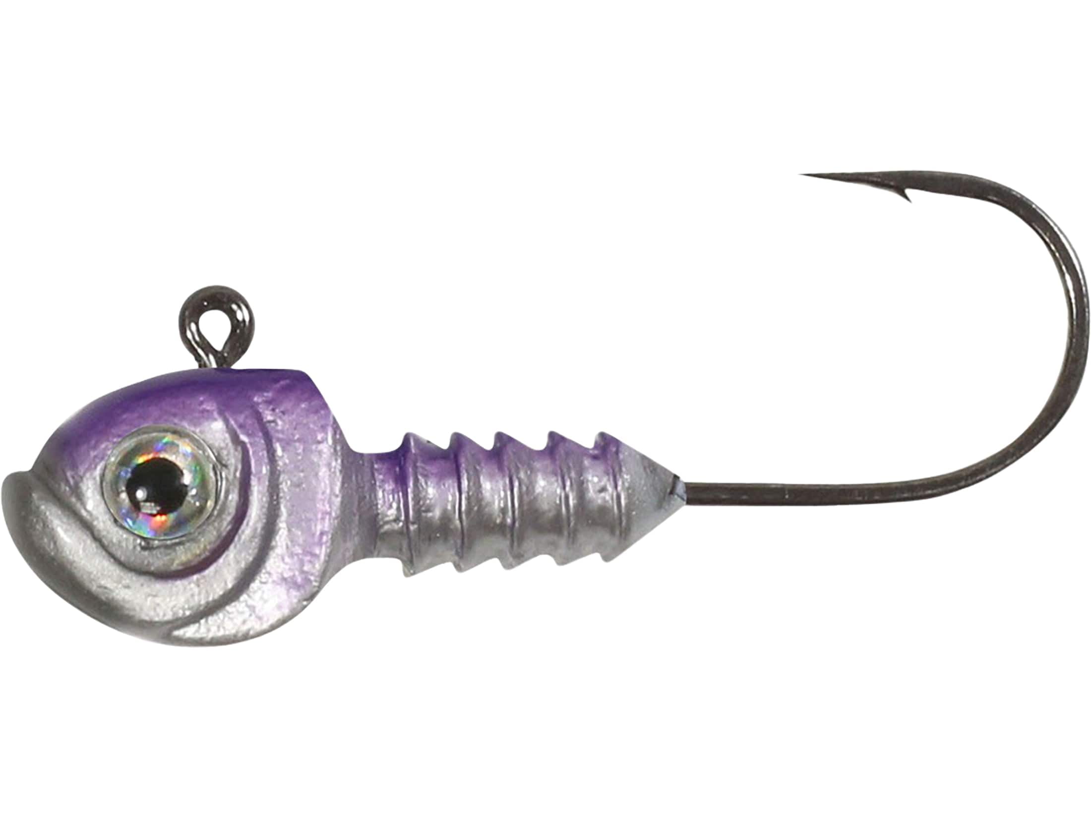 Northland Smeltinator 1/4oz Swimbait Jighead 1/0 Purple/Silver ...
