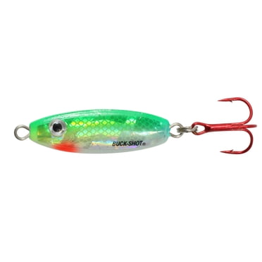 Lindy Frostee Spoon Fishing Lure Ice Fire Tiger 15/16 in. 1/8 oz ...