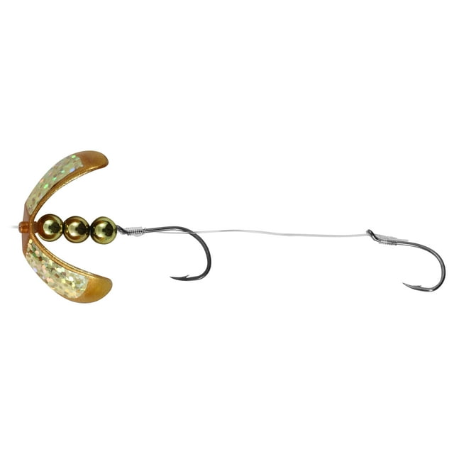 Northland Tackle Butterfly Blade Harness, Spinner Rig, Freshwater, Gold ...
