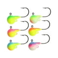Northland Fire-Ball 1/4oz Round Ball Jighead Assorted 2 Tone - Walmart.com