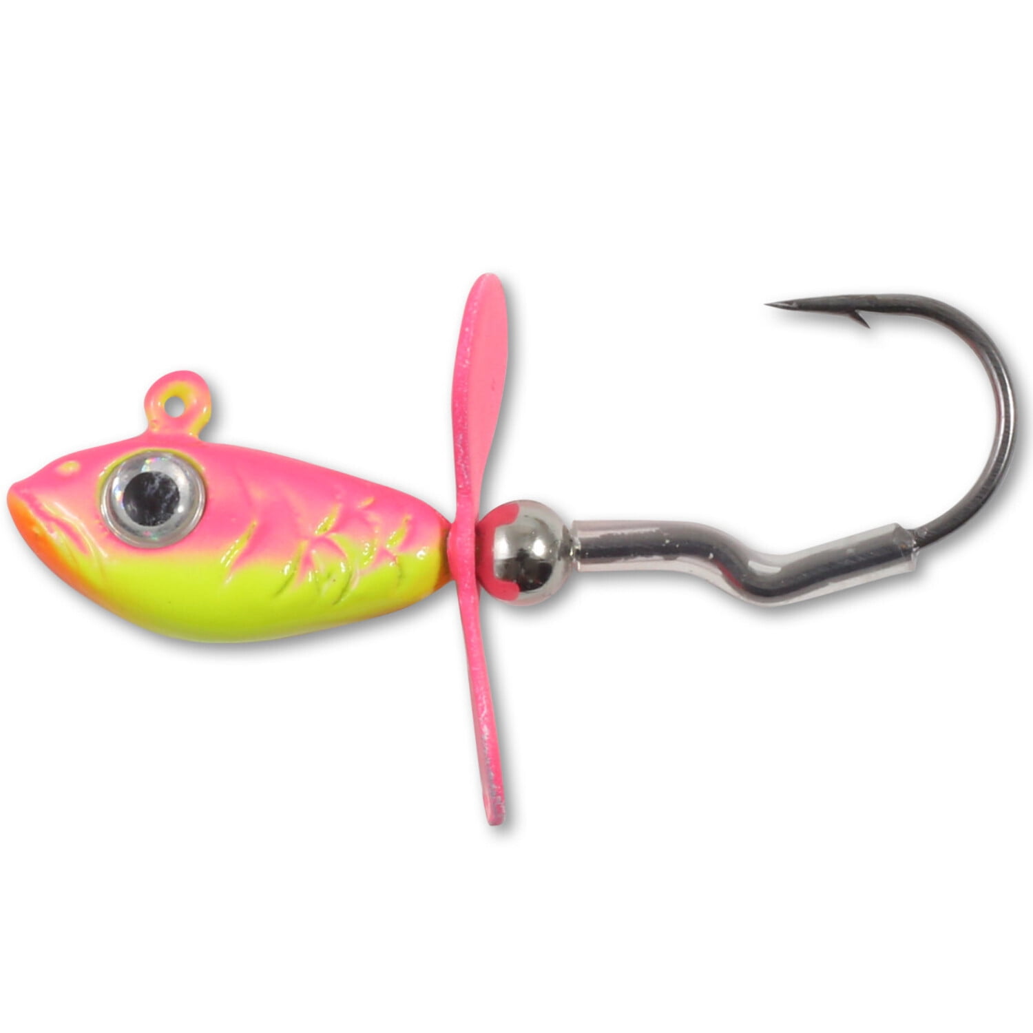 Northland Tackle Whistler Prop Jig Neon Assorted Color Qty 6 - Walmart.com