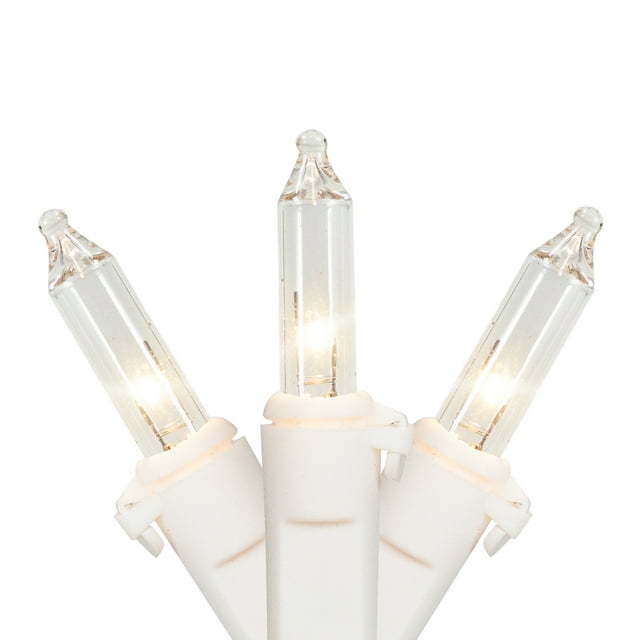 Northlight 10 Count Clear Mini Incandescent Holiday Strand, 5.5 ft ...