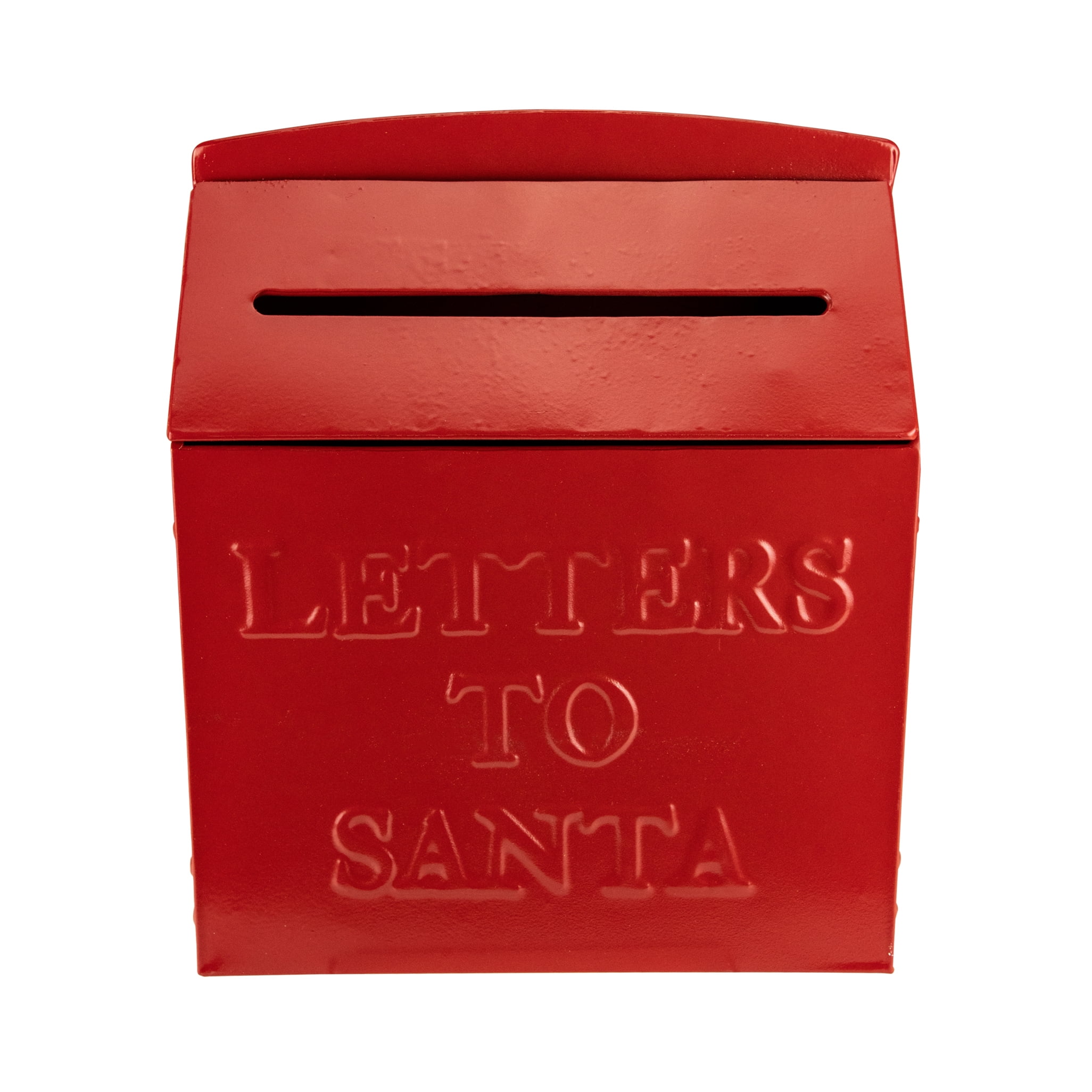 Northlight 11.75" Letters to Santa Red Mail Box Christmas Wall Hanging ...
