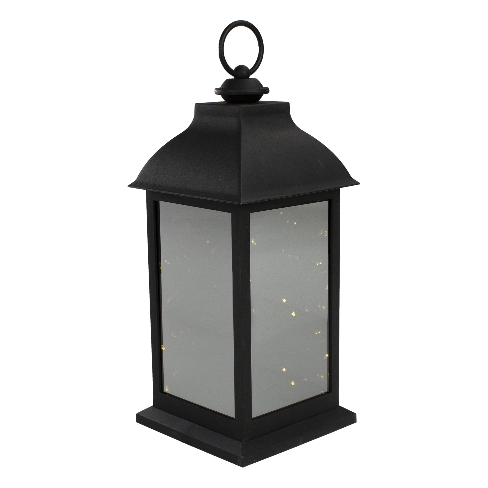 Northlight 12.4-Inch LED Lighted Battery Operated Lantern Warm White ...