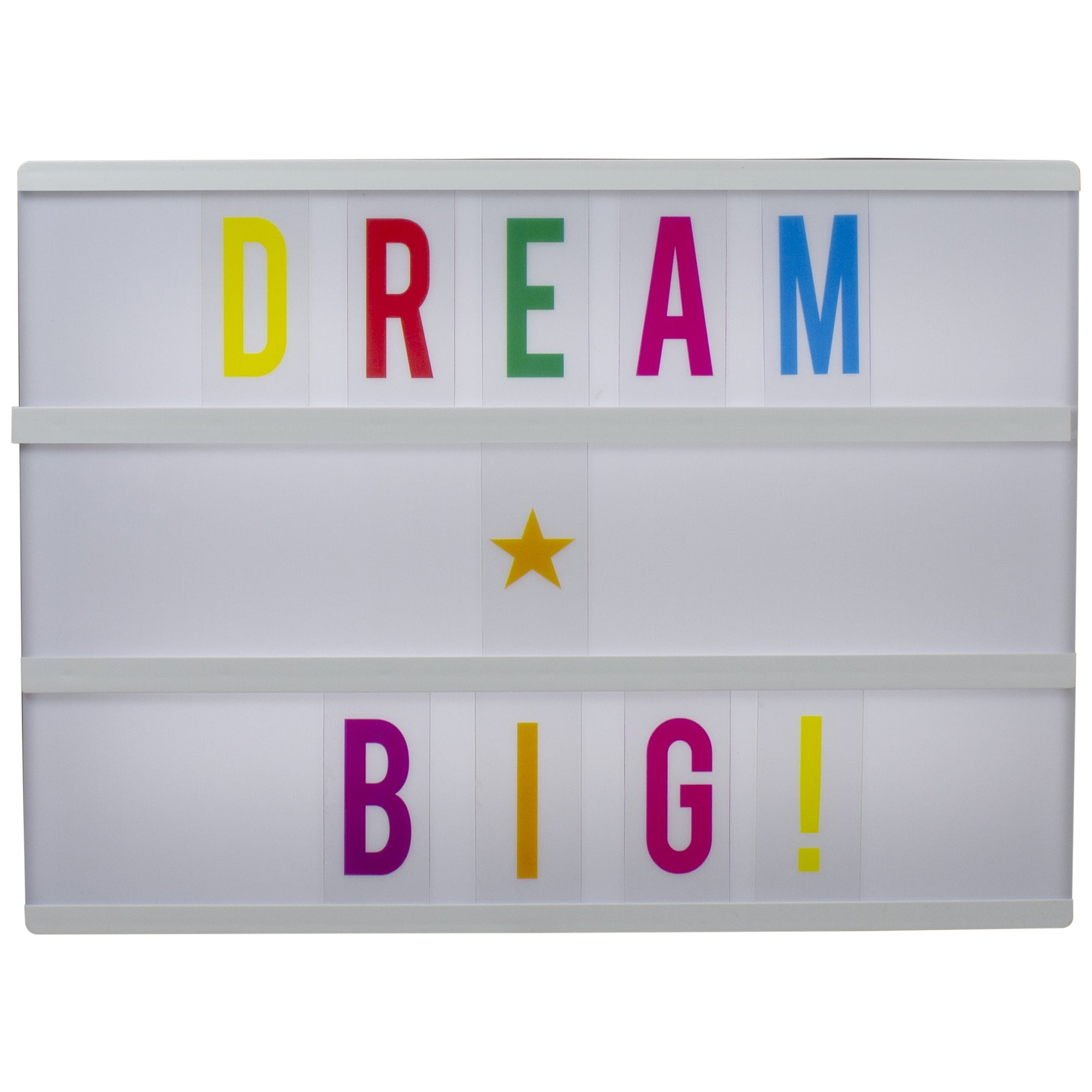 Northlight LED Lighted Cinema Light Box with Letters and Numbers - 11. ...