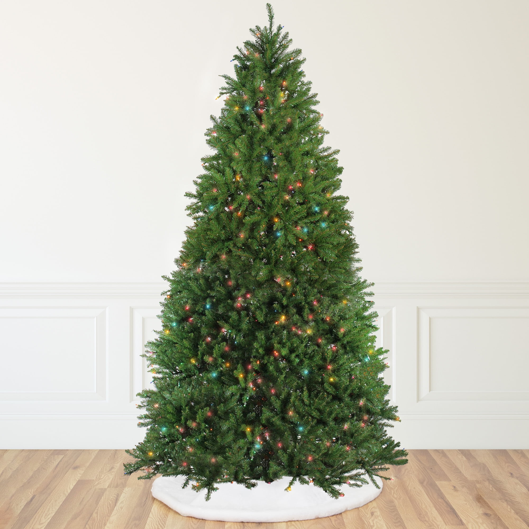 Northlight 12' Foot Tall Pre-Lit Full Northern Pine Artificial ...