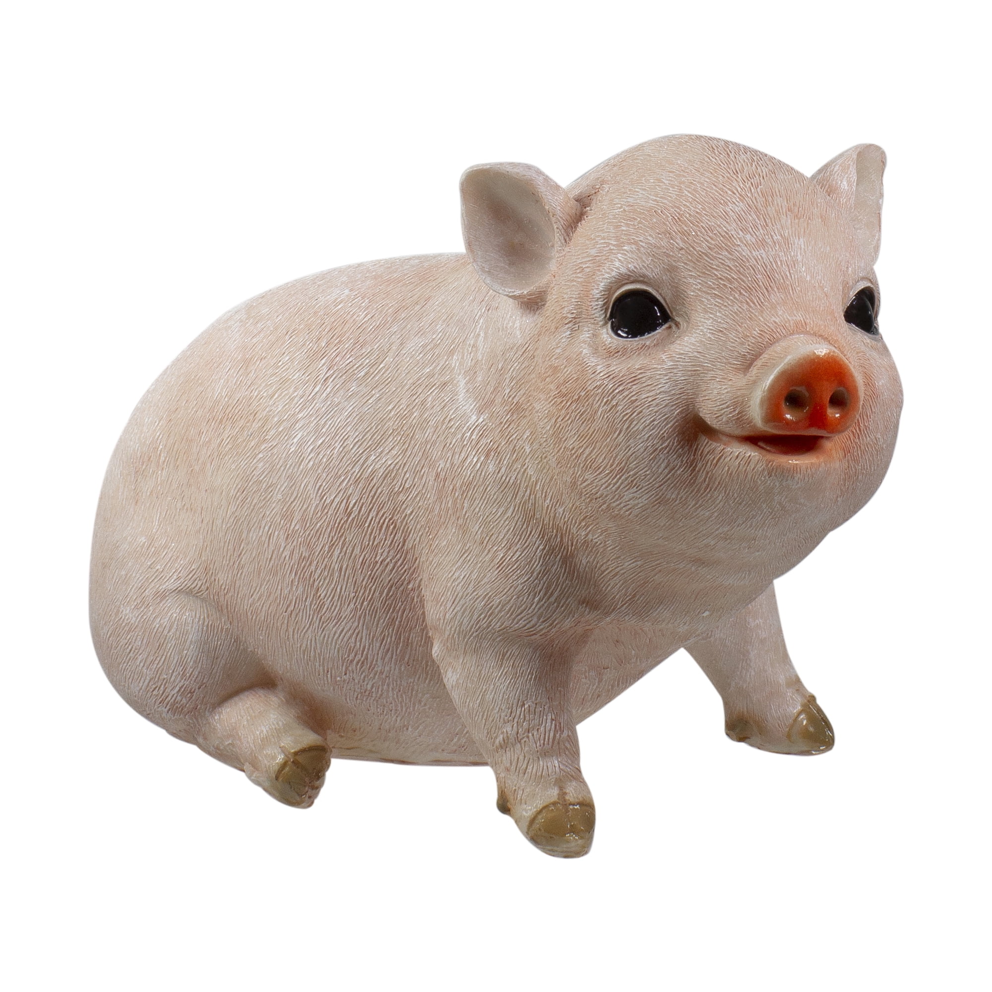 Northlight 12" Realistic Pink Piglet Outdoor Garden Statue - Walmart.com