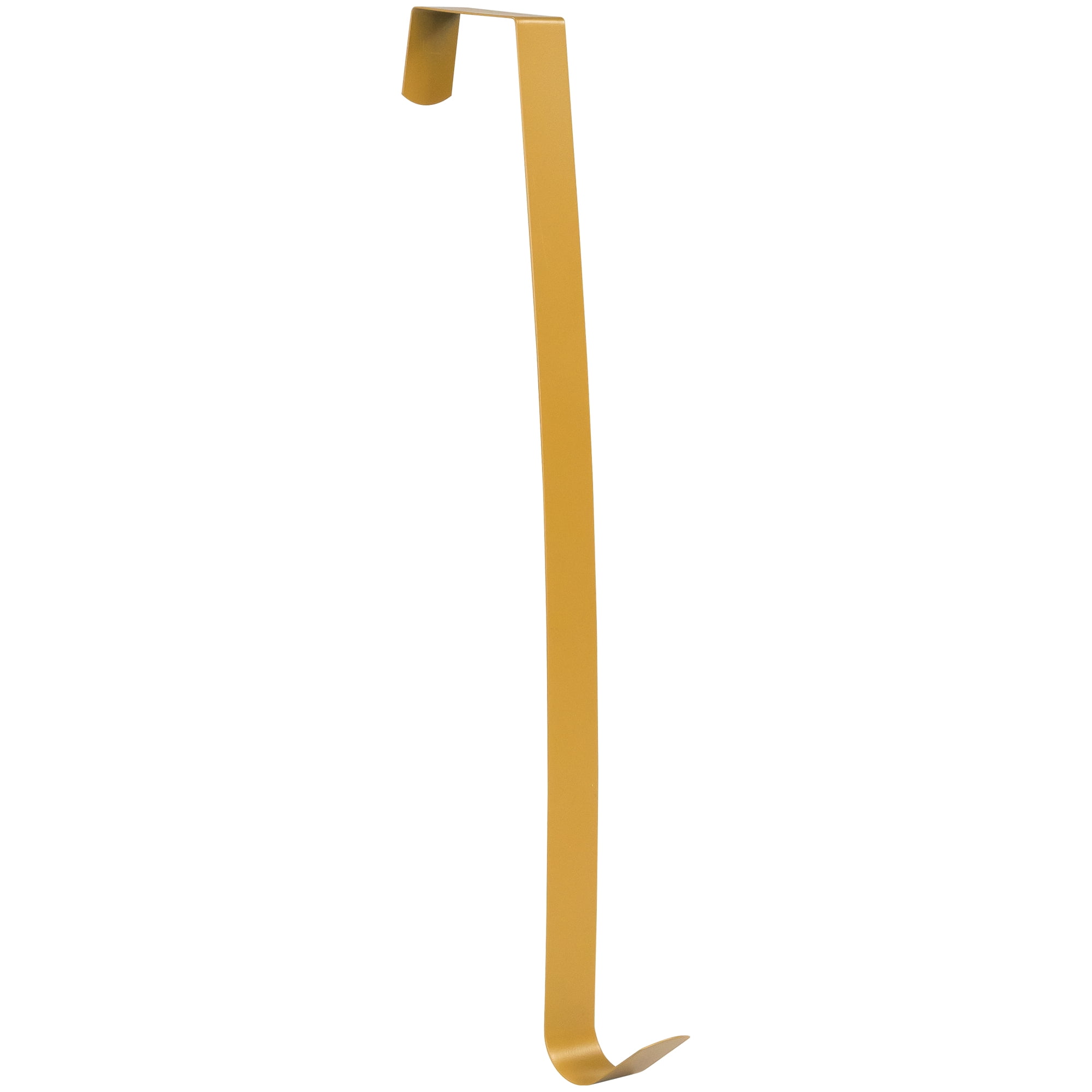 Northlight 14" Matte Gold Over the Door Christmas Iron Wreath Hanger ...