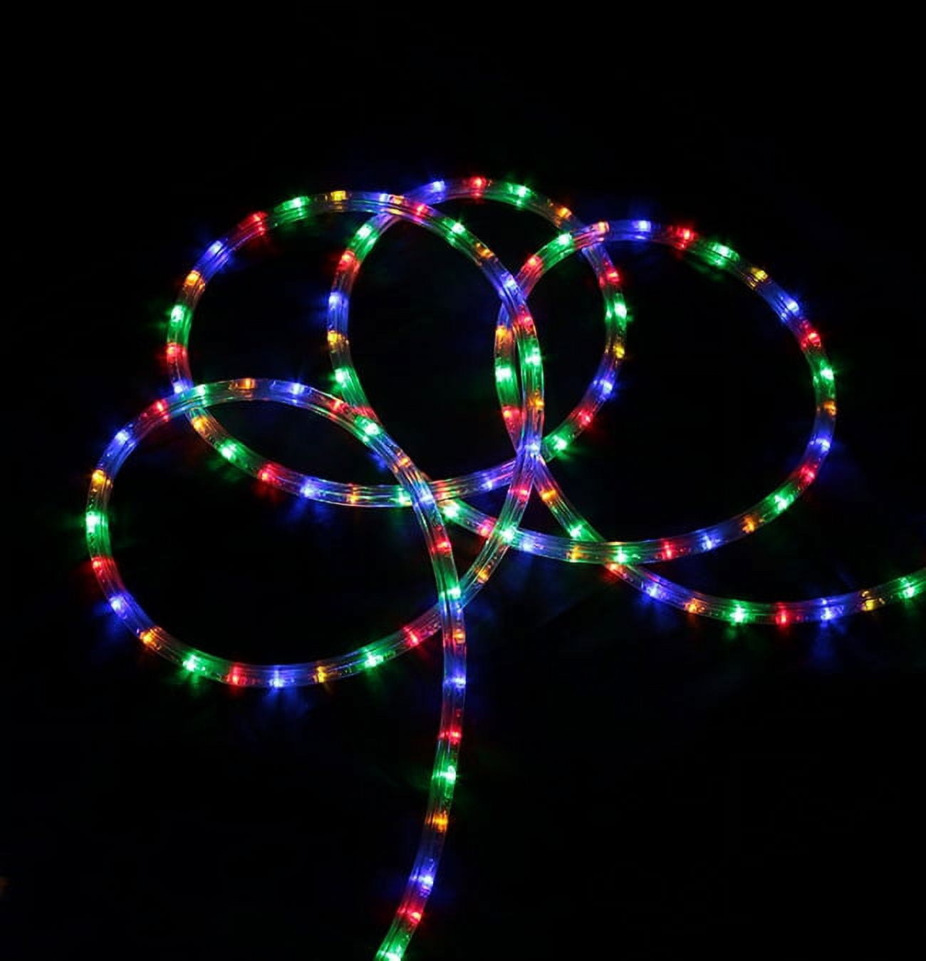 Northlight 18' LED Outdoor Christmas Decorative Rope Lights - Multi ...