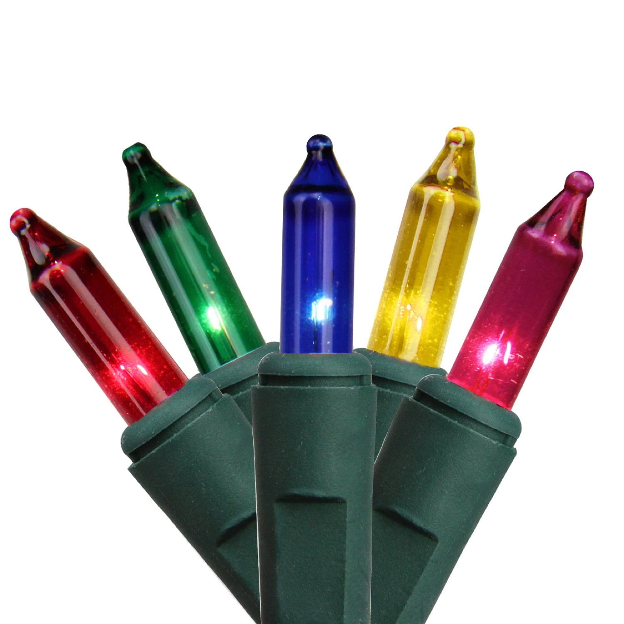 Northlight 200ct Mini Heavy Duty String Lights Multi-Color - 53.5 ...