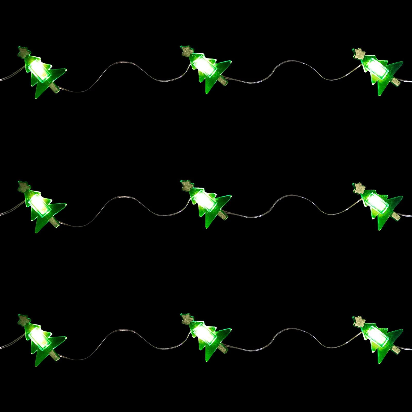 Northlight 20Ct Warm White Led Patio String Tree Fairy Lights, 6 Ft ...