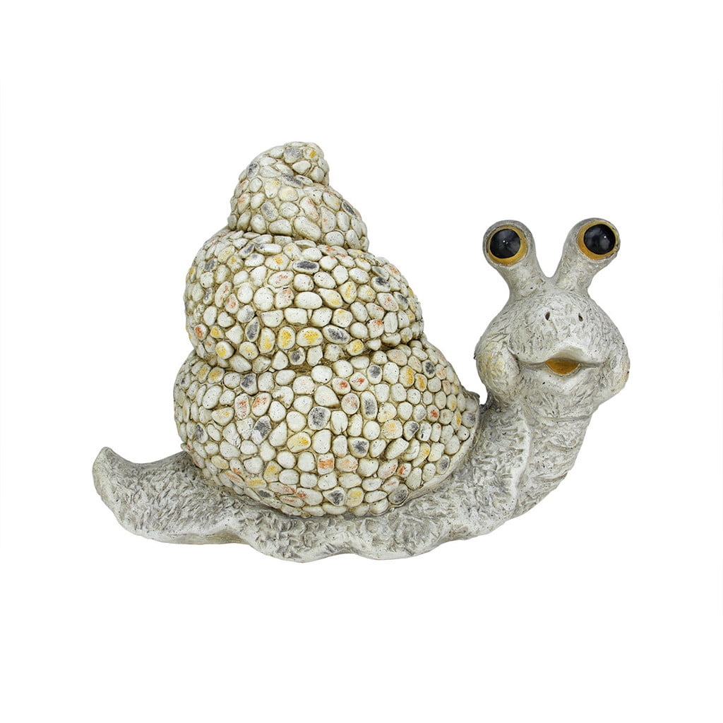Northlight 21" Snail Garden Statue Outdoor Decoration - Gray/Brown ...