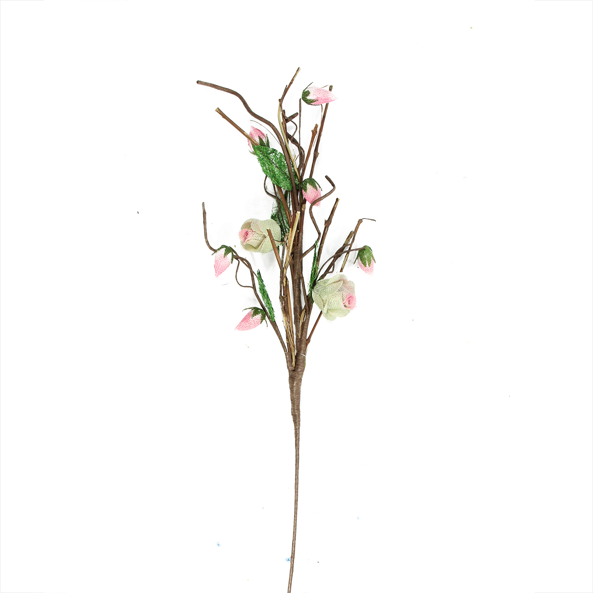 31" Light Purple and White Artificial Larkspur Spring Floral Spray Pick ...