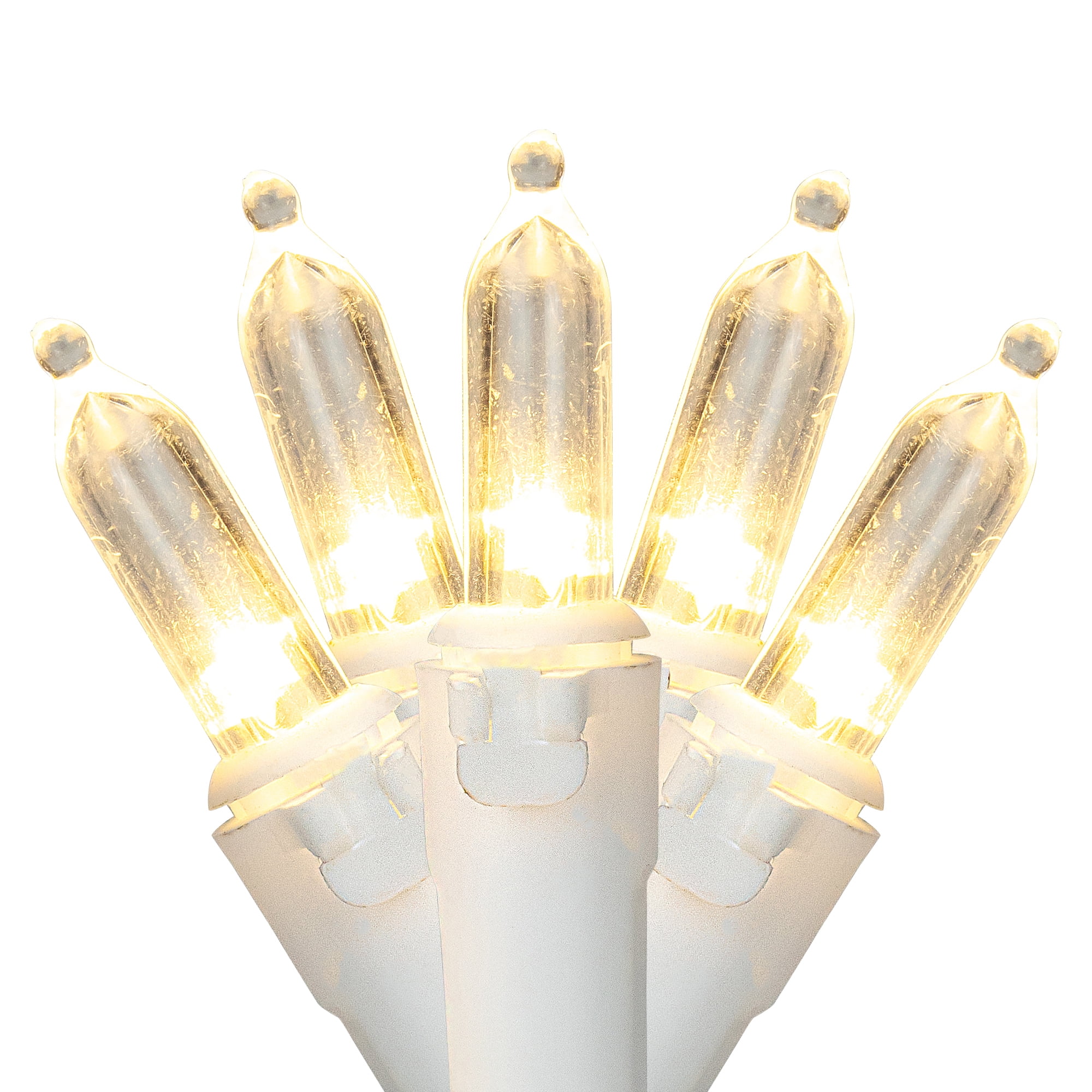 Northlight 35ct LED Mini Christmas Lights Warm White - 11.25' White ...