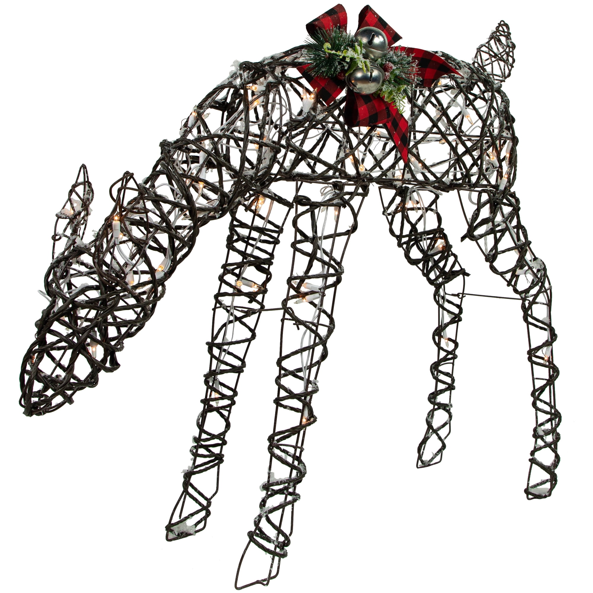 Northlight 39.75" Lighted Reindeer Christmas Decoration - Walmart.com