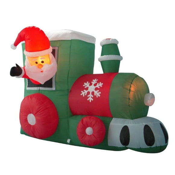 Santa Train Inflatable