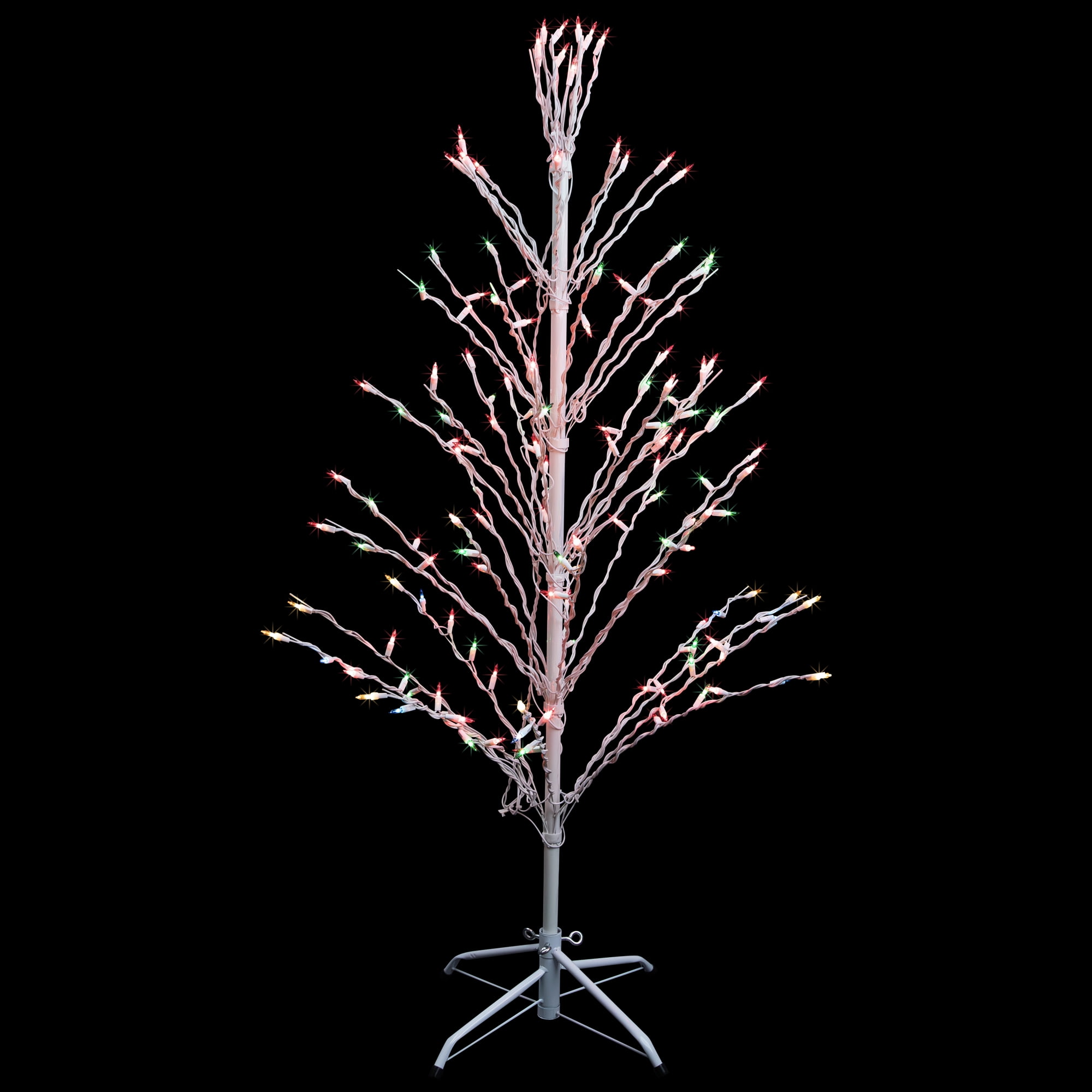 Northlight 4' Pre-Lit Artificial Christmas Tree, Yard Decor, Xmas ...