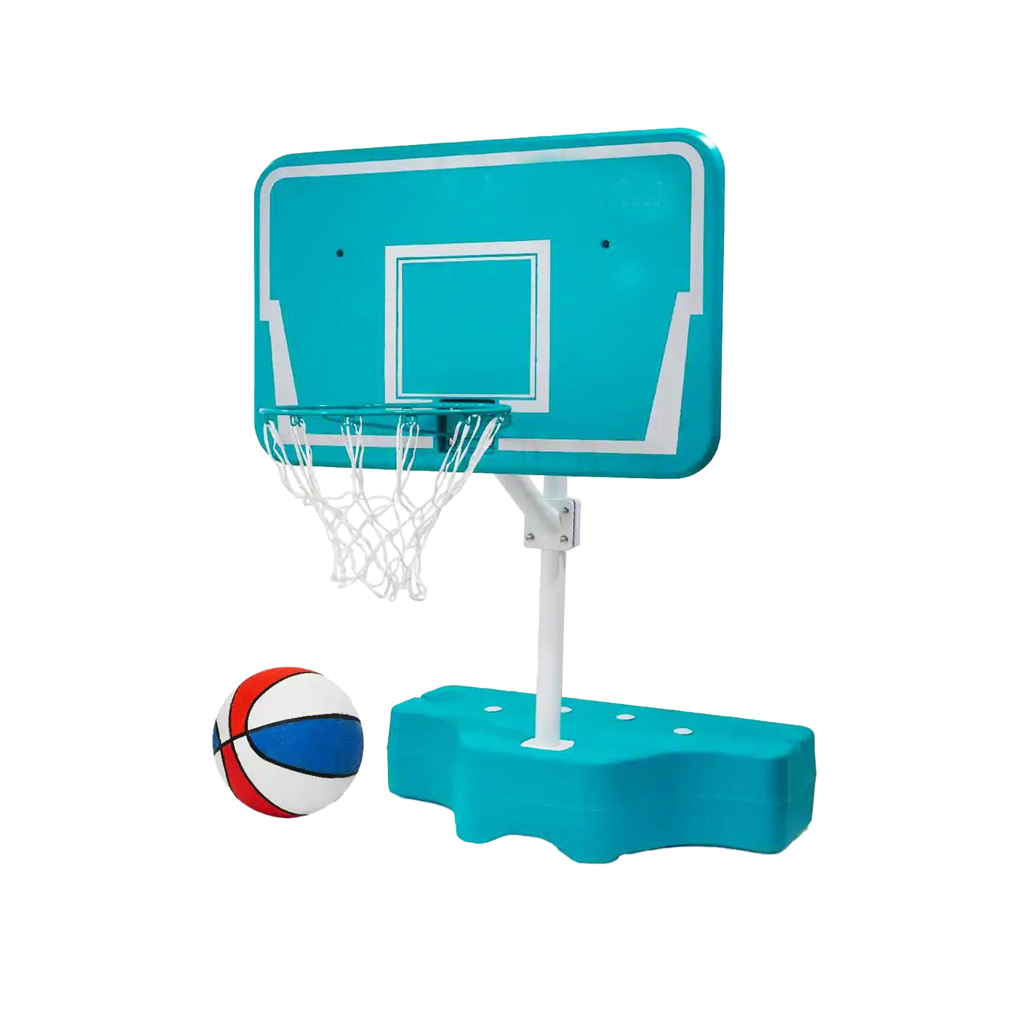 Northlight 42 Inch Poolside Adjustable Basketball Hoop for In-Ground ...