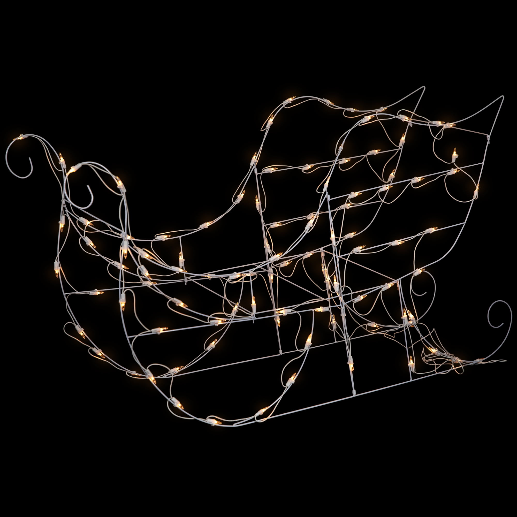 Northlight 48" Lighted Sleigh Outdoor Christmas Decoration - Walmart.com