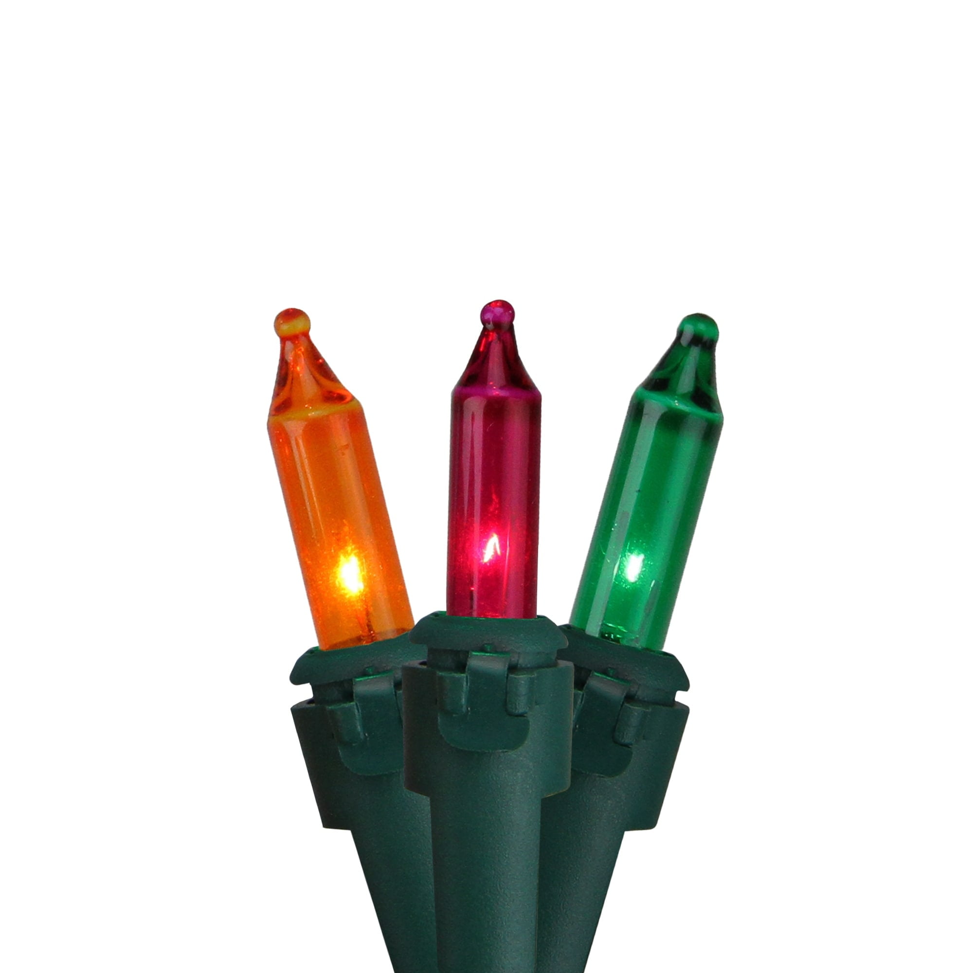 Northlight 50-Count Multicolor Mardi Gras Mini Light Set 10ft Green ...