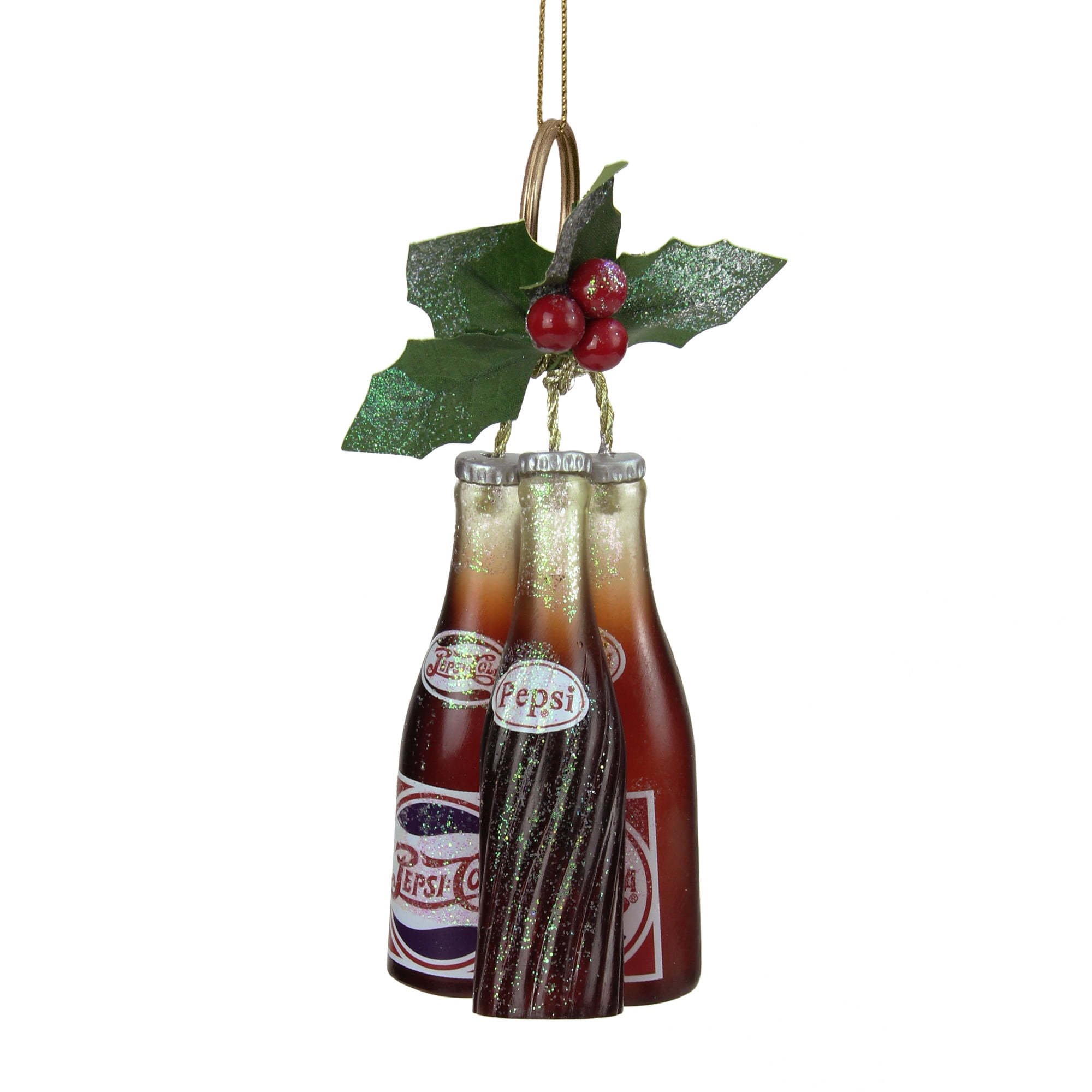 Northlight 6" Trio of Pepsi Cola Bottles Christmas Ornament - Walmart.com