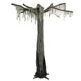 Northlight 7.5' Standing Ghost Tree Halloween Decoration - Black/Gray ...