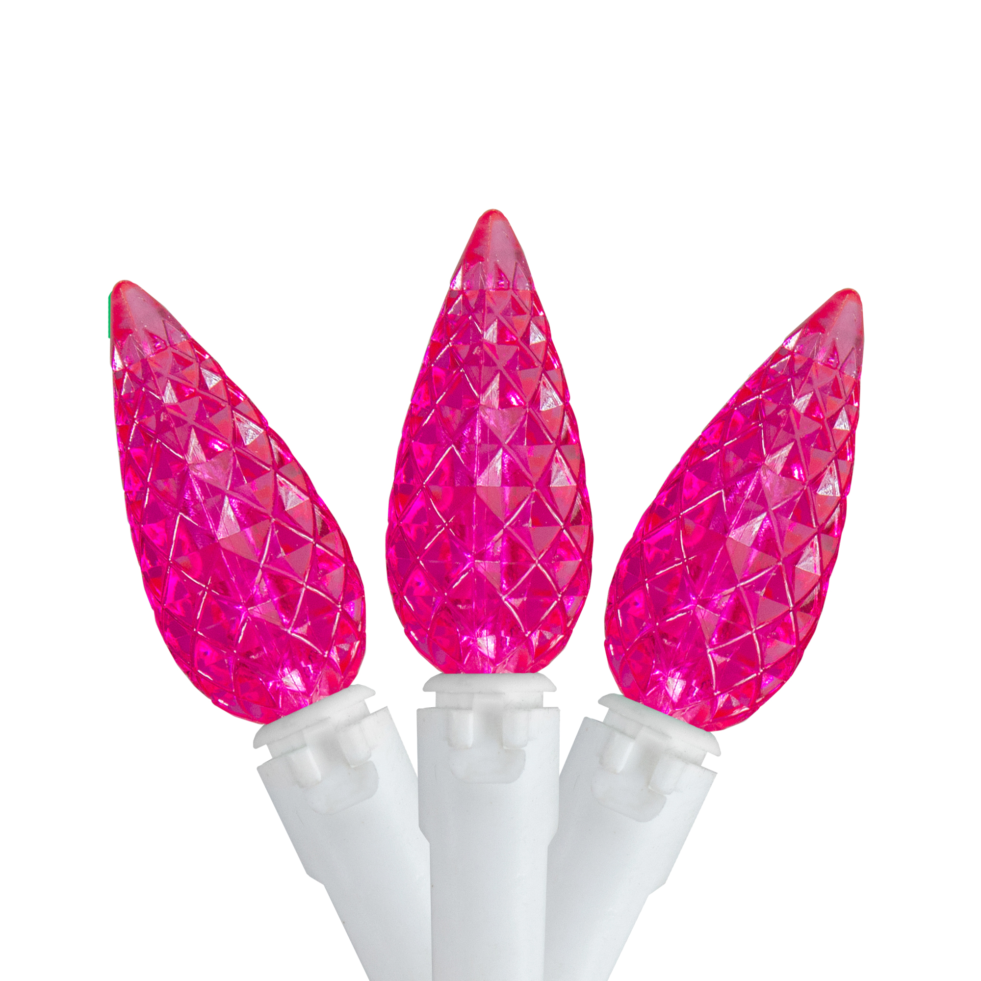 Set of 70 White LED C6 Christmas Lights - Walmart.com