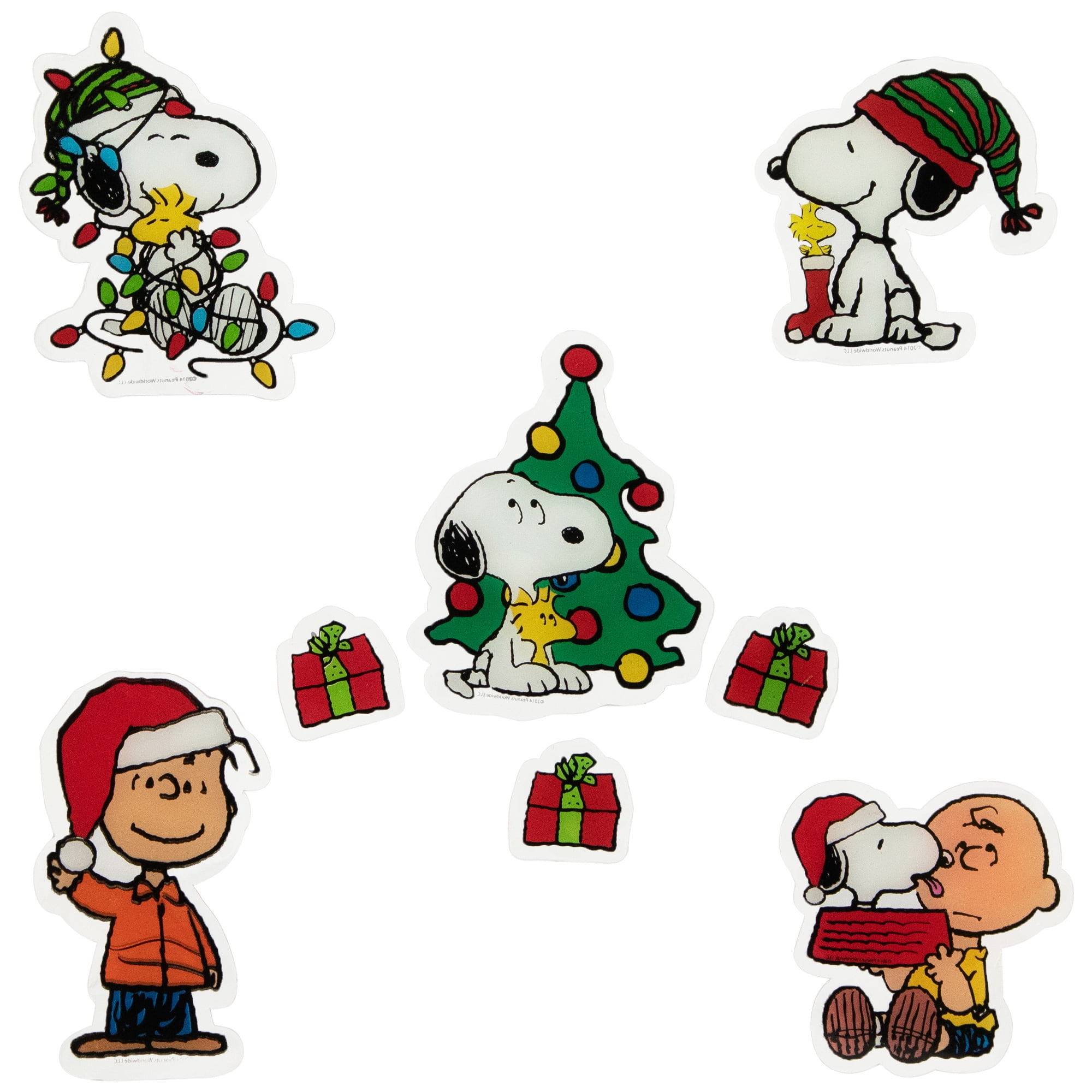 Northlight Holiday Decor: 8-Piece Peanuts Snoopy and Charlie Brown ...