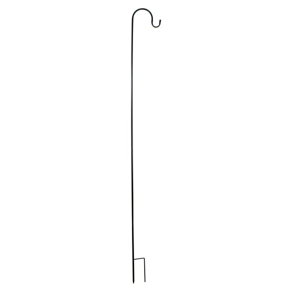 Northlight 84” Heavy Duty Yard Shepherd's Hook, Tall Outdoor Garden ...