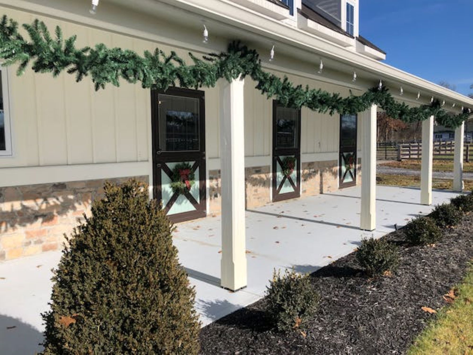 Northlight 25' x 20" Indoor/Outdoor Realistic Buffalo Fir Artificial ...